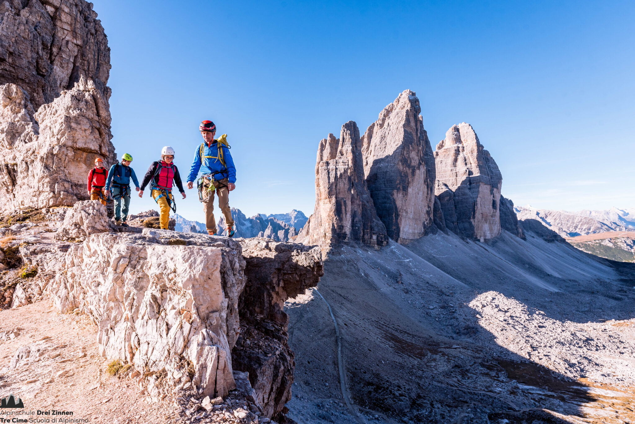 Paternkofel Klettersteig – via ferrata Monte Paterno, Drei Zinnen – Tre ...