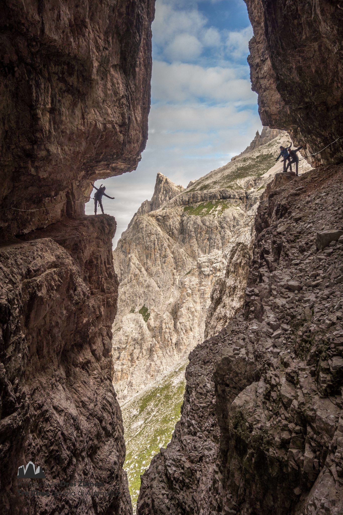 Alpinisteig - strada degli Alpini - Alpinschule Dreizinnen