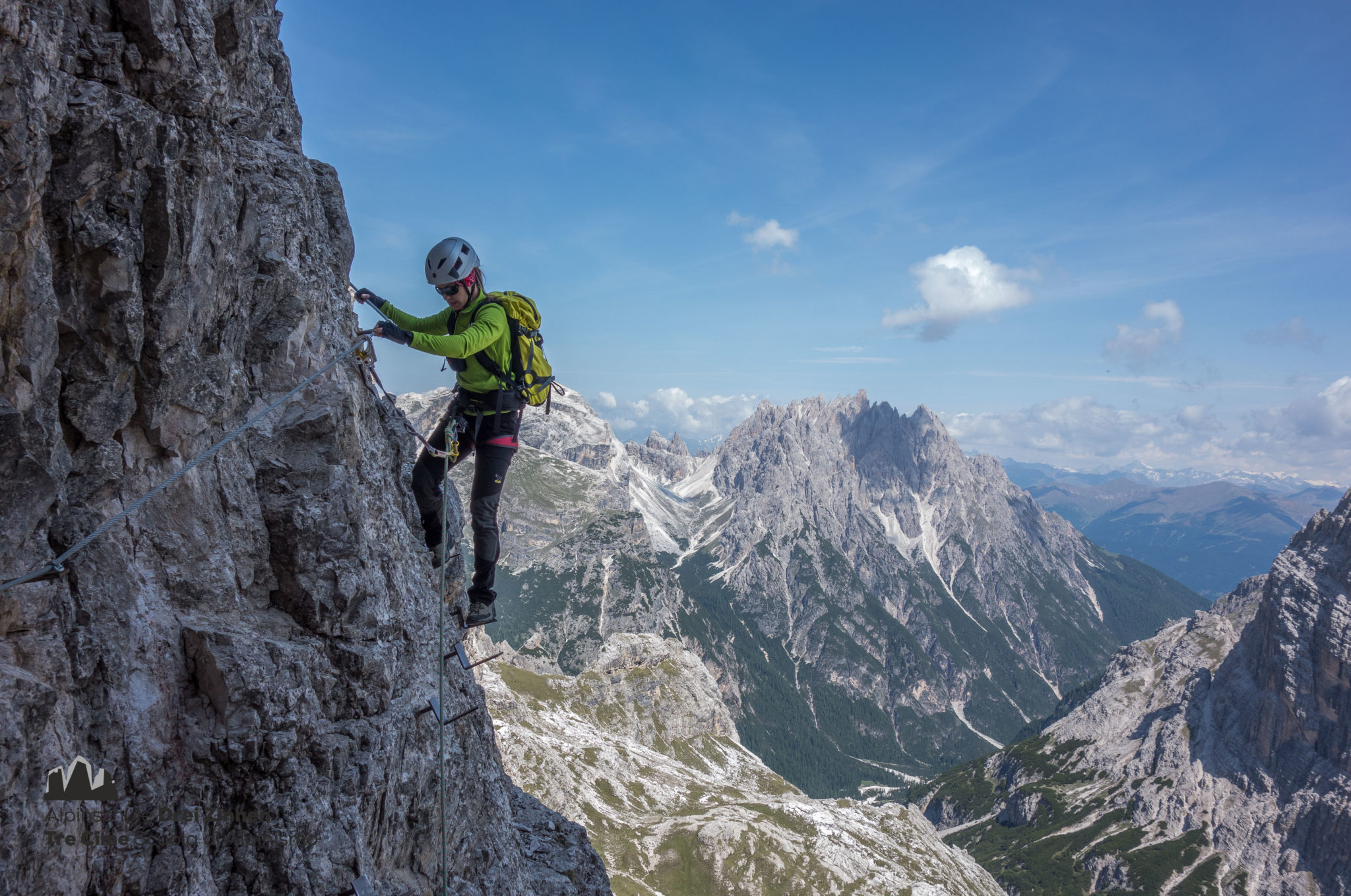 Klettersteig Toblinger Knoten - via ferrata Strada degli Alpini (1 ...