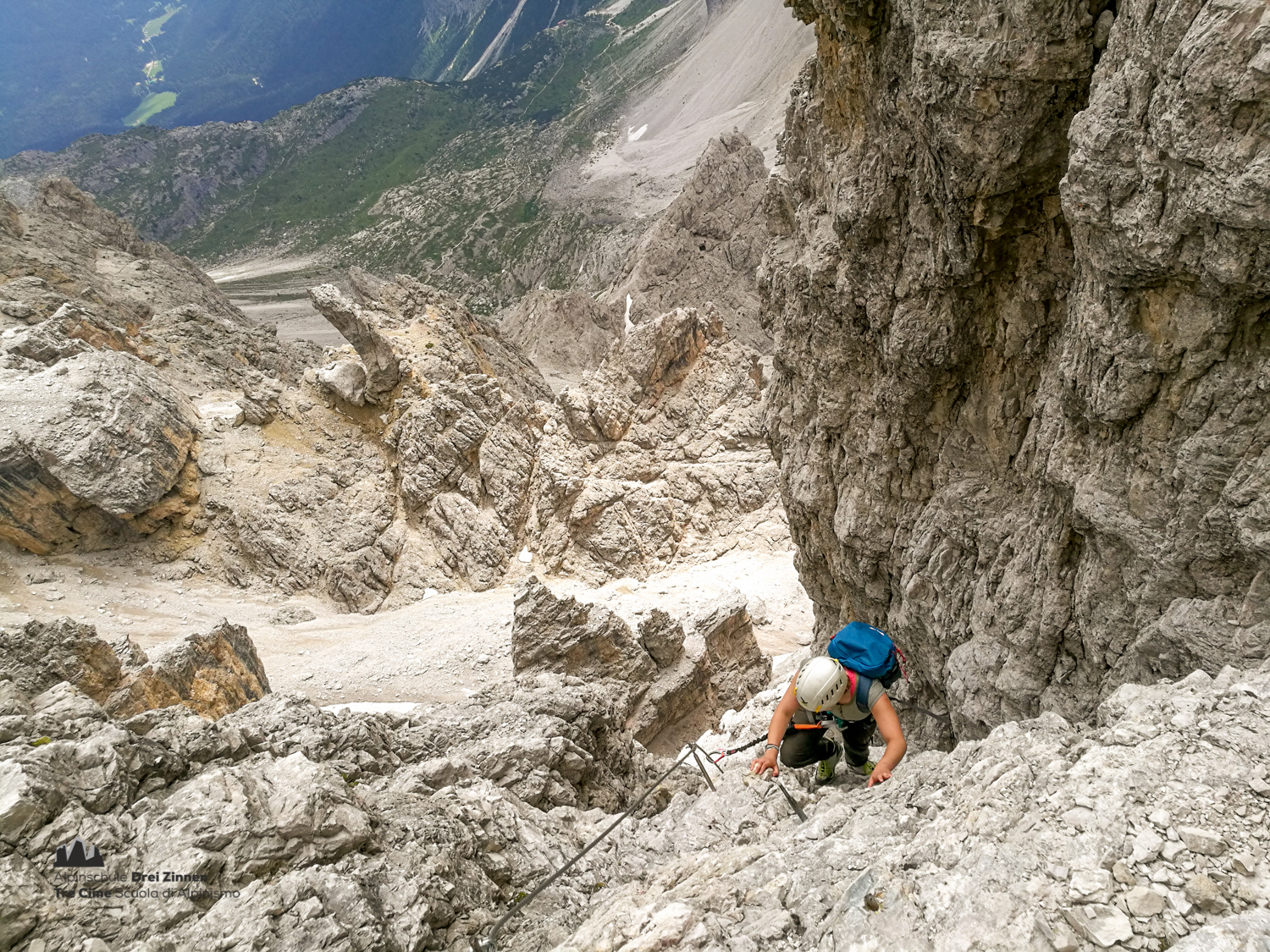 Zandonella Klettersteig - Alpinschule Dreizinnen