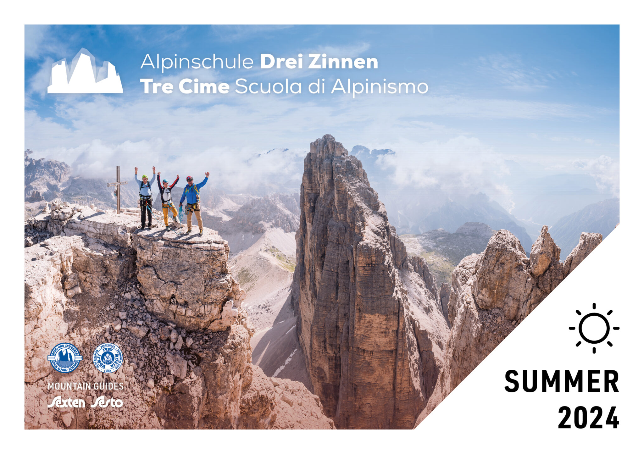 Bergführer Sommer Guide alpine Estate mountain guides summer - Alpinschule Dreizinnen